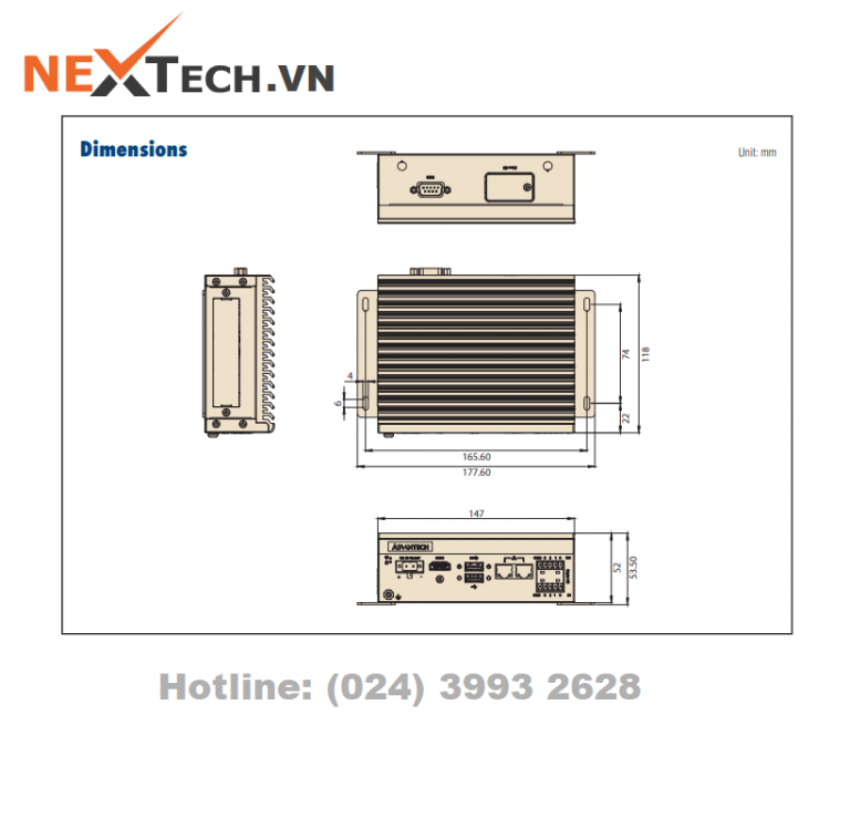 MIC-710AIX – Máy tính công nghiệp Nextech