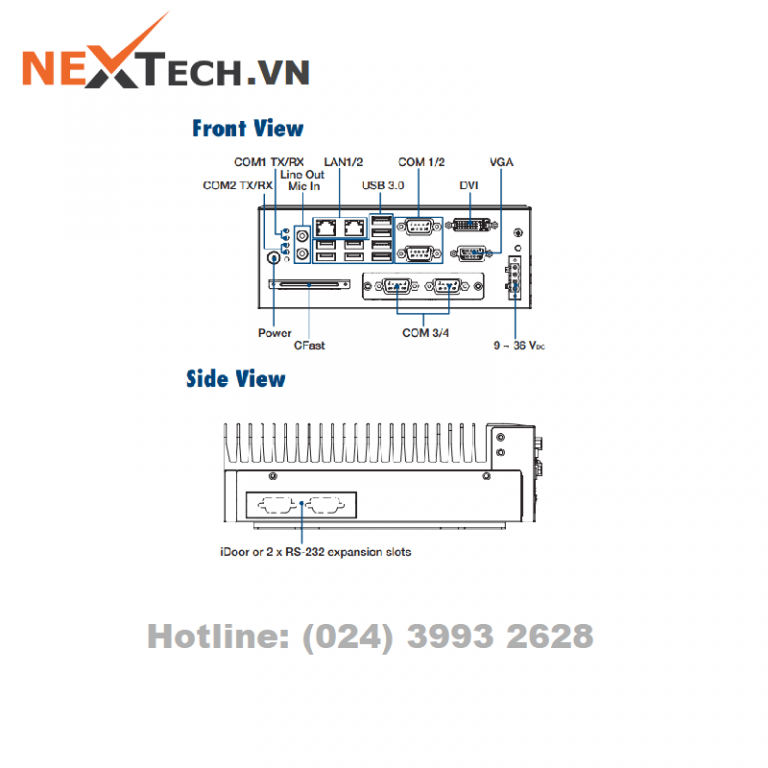 MIC-7500 – Máy tính công nghiệp Nextech